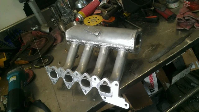 Sheet Metal Intake Manifold Entirely by Hand (Part 2) — The Fabrication ...