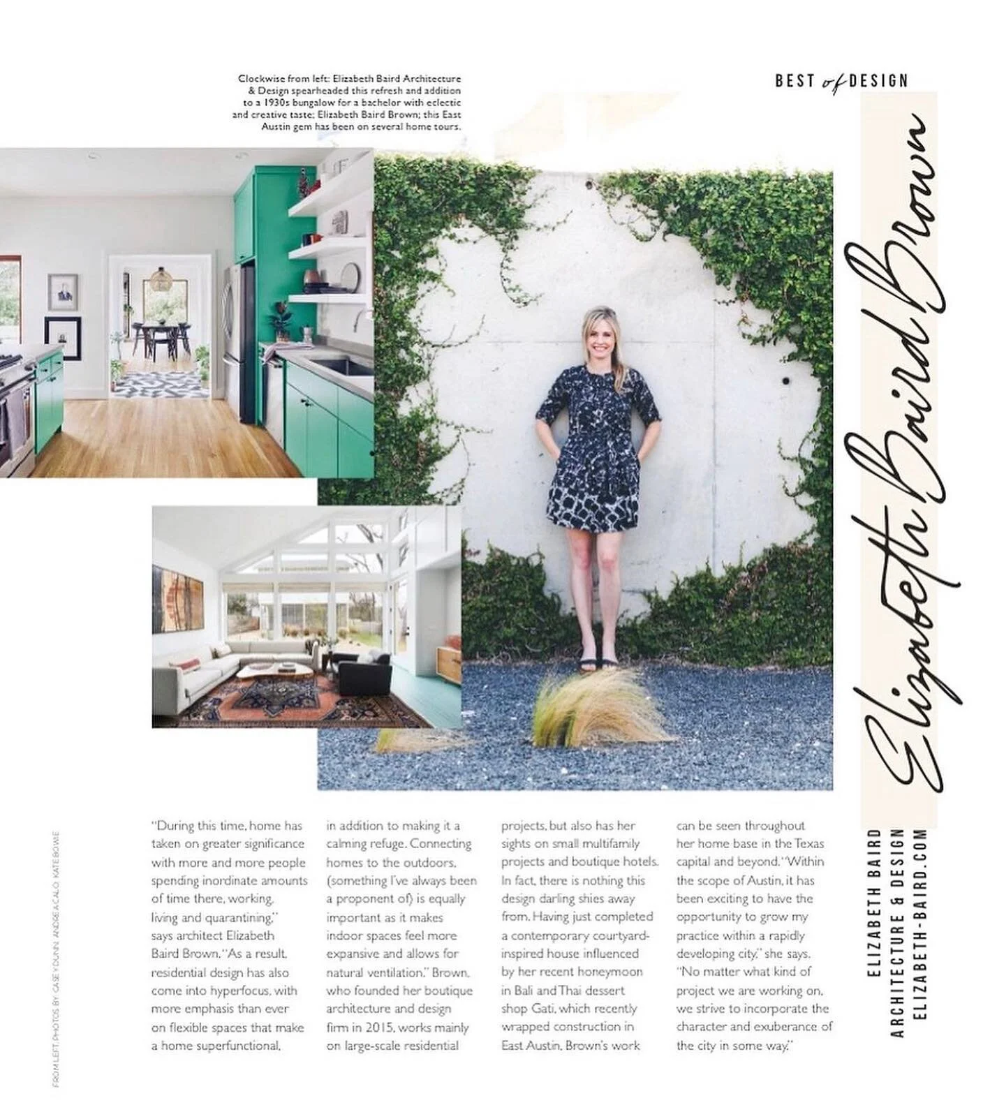 In Progress — Elizabeth Baird Architecture & Design