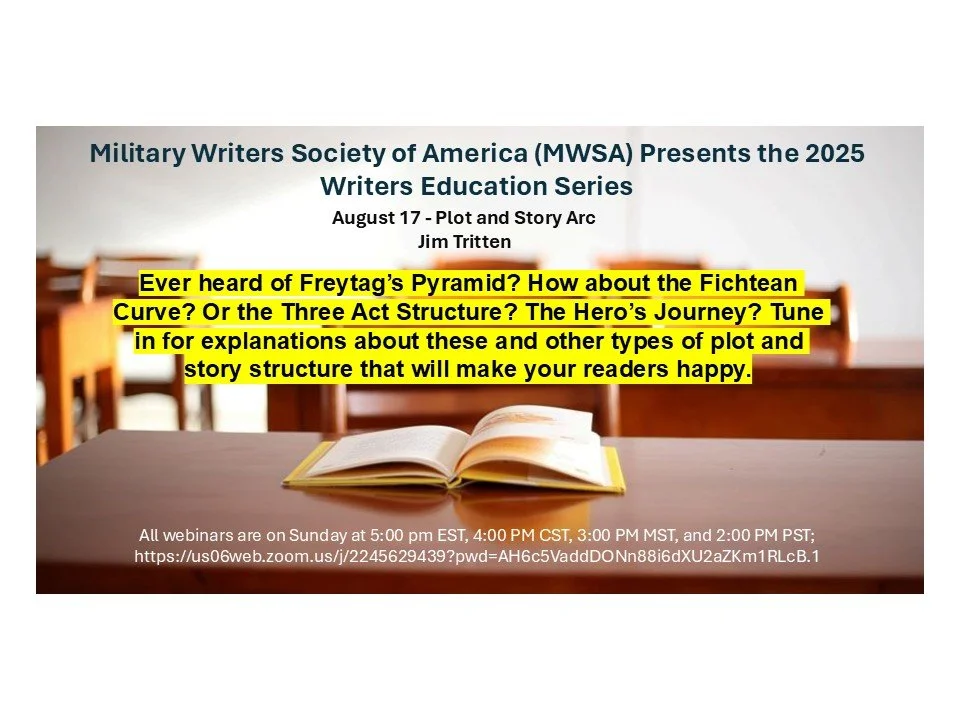 Plot and Story Arc – Jim Tritten Military Writers Society of America