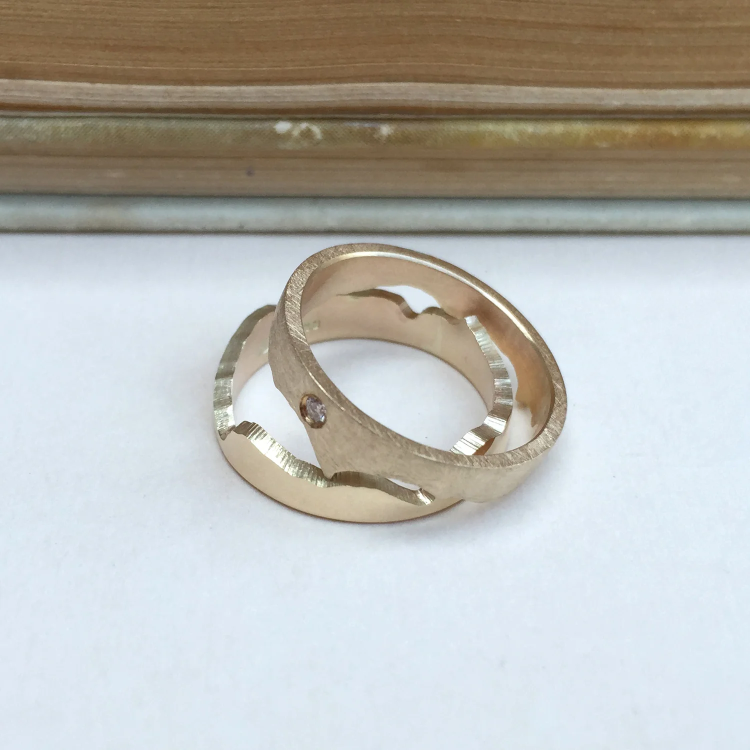 Custom Coastline 18ct Gold Ring — Hannah Louise Lamb | Bespoke Handmade ...