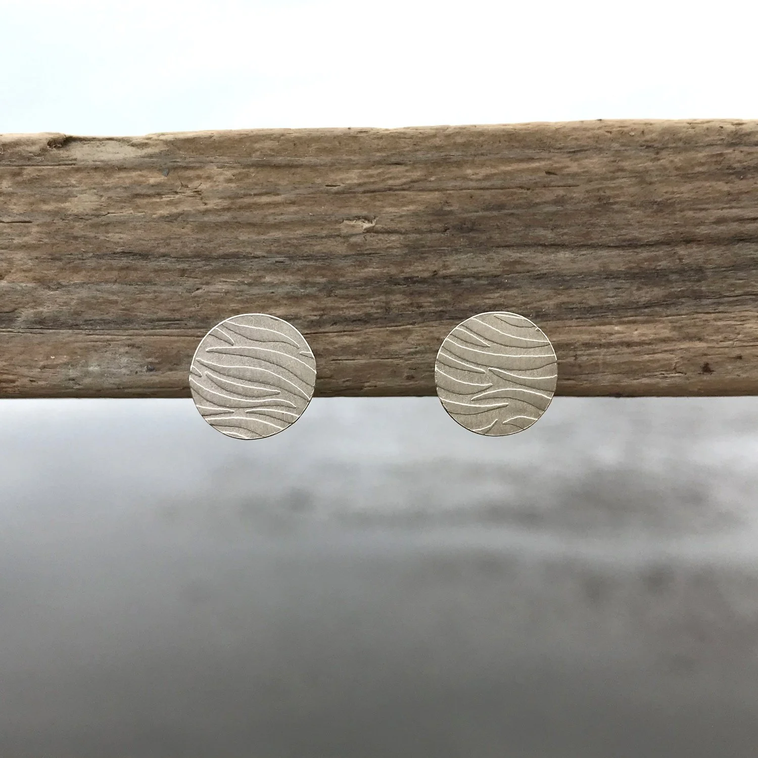 Round Loop Seaweed Studs Silver — Hannah Louise Lamb | Bespoke Handmade ...