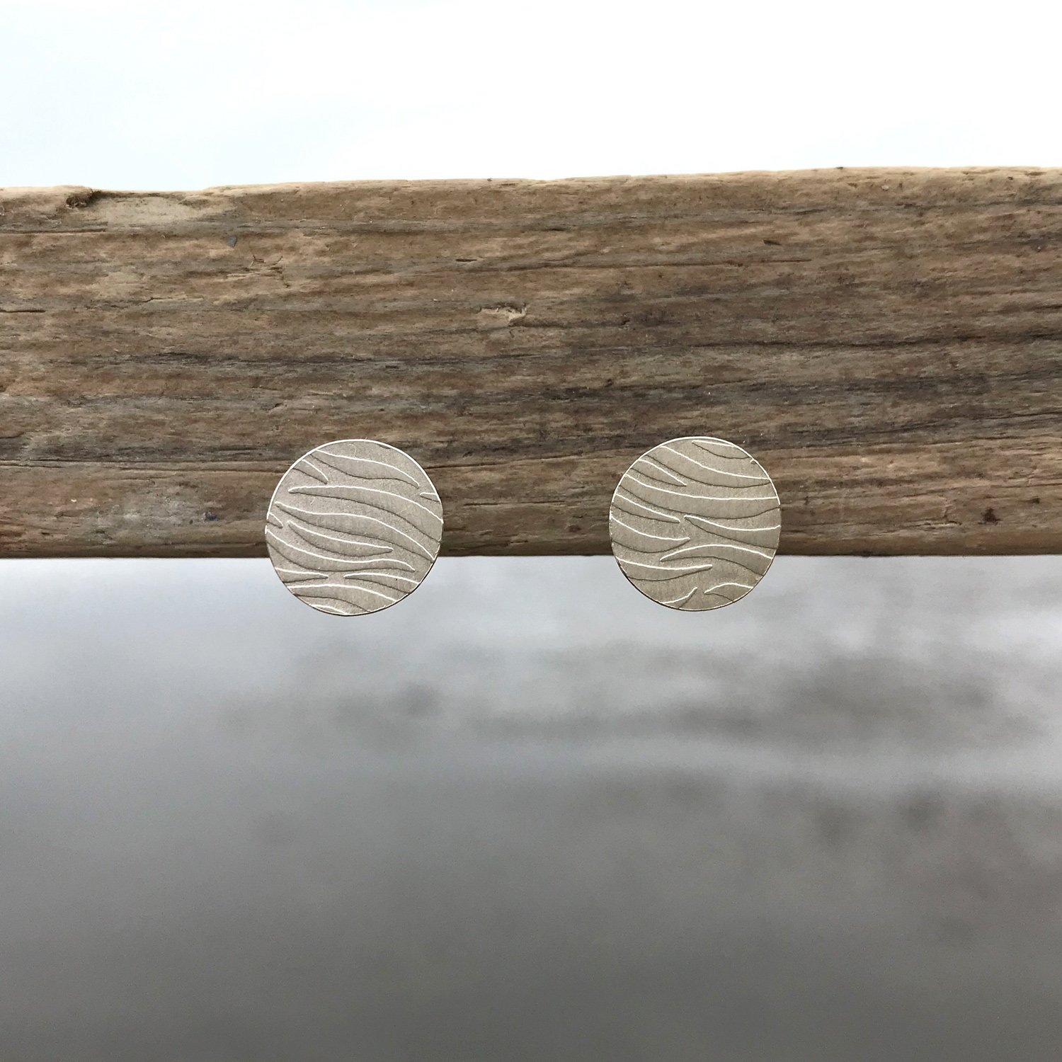 Round Loop Seaweed Studs Silver — Hannah Louise Lamb | Bespoke Handmade ...