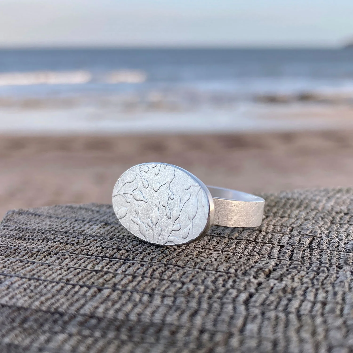 Round Loop Seaweed Studs Silver — Hannah Louise Lamb | Bespoke Handmade ...