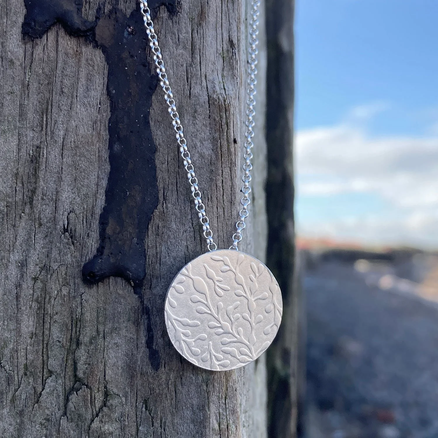 Round Loop Seaweed Studs Silver — Hannah Louise Lamb | Bespoke Handmade ...