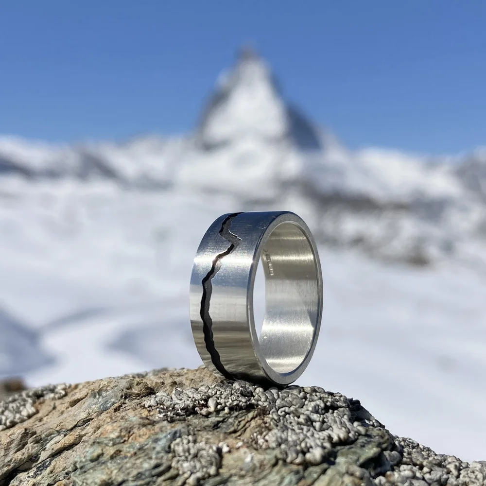 Handmade Silver Mountain Ring - Erosion — Hannah Louise Lamb | Bespoke ...