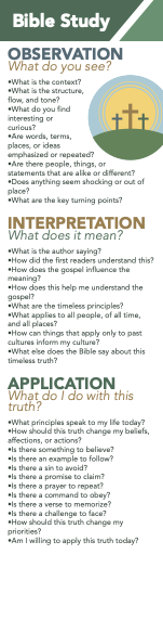 The New Bible Study Bookmark — Salty Believer