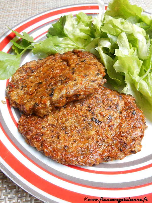 "Steaks" aux champignons (végétalien, vegan) — France végétalienne