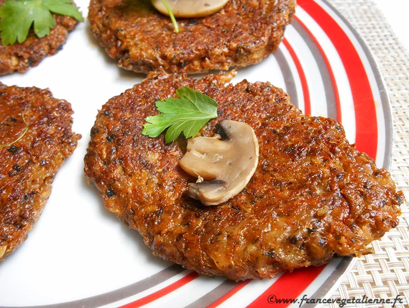 Galettes, steaks, boulettes véganes — France vegetalienne