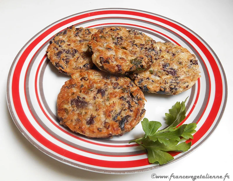 Steaks de haricots rouges (végétarien, vegan) — France végétalienne