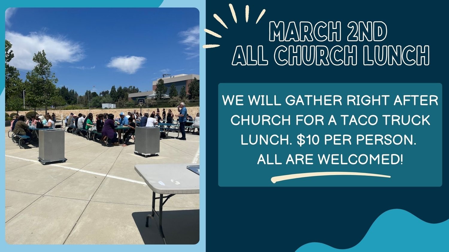 All-church Lunch — NorthPark Community Church