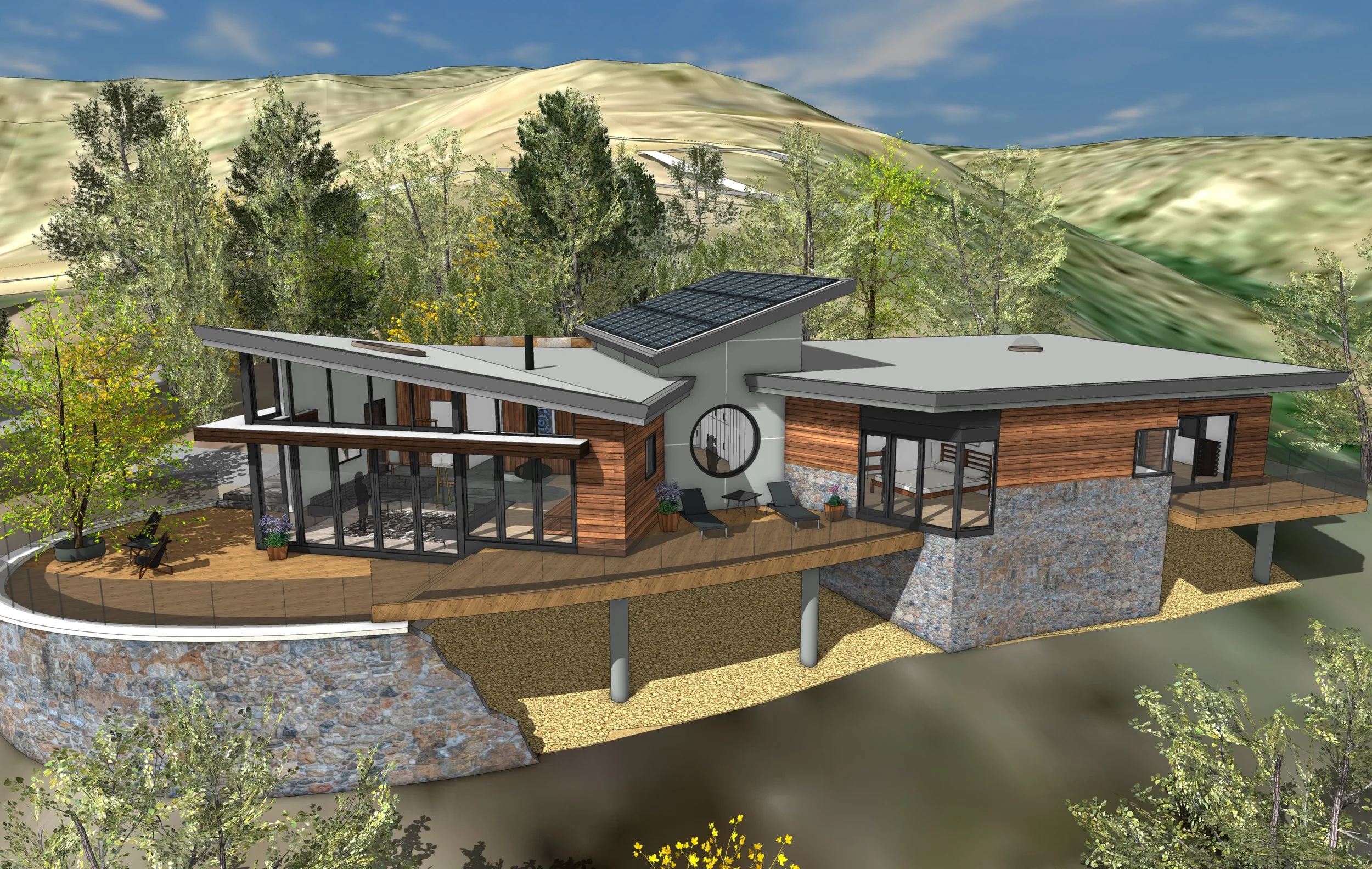 Net Zero Off Grid Home | Boulder, CO — Kipnis Architecture + Planning