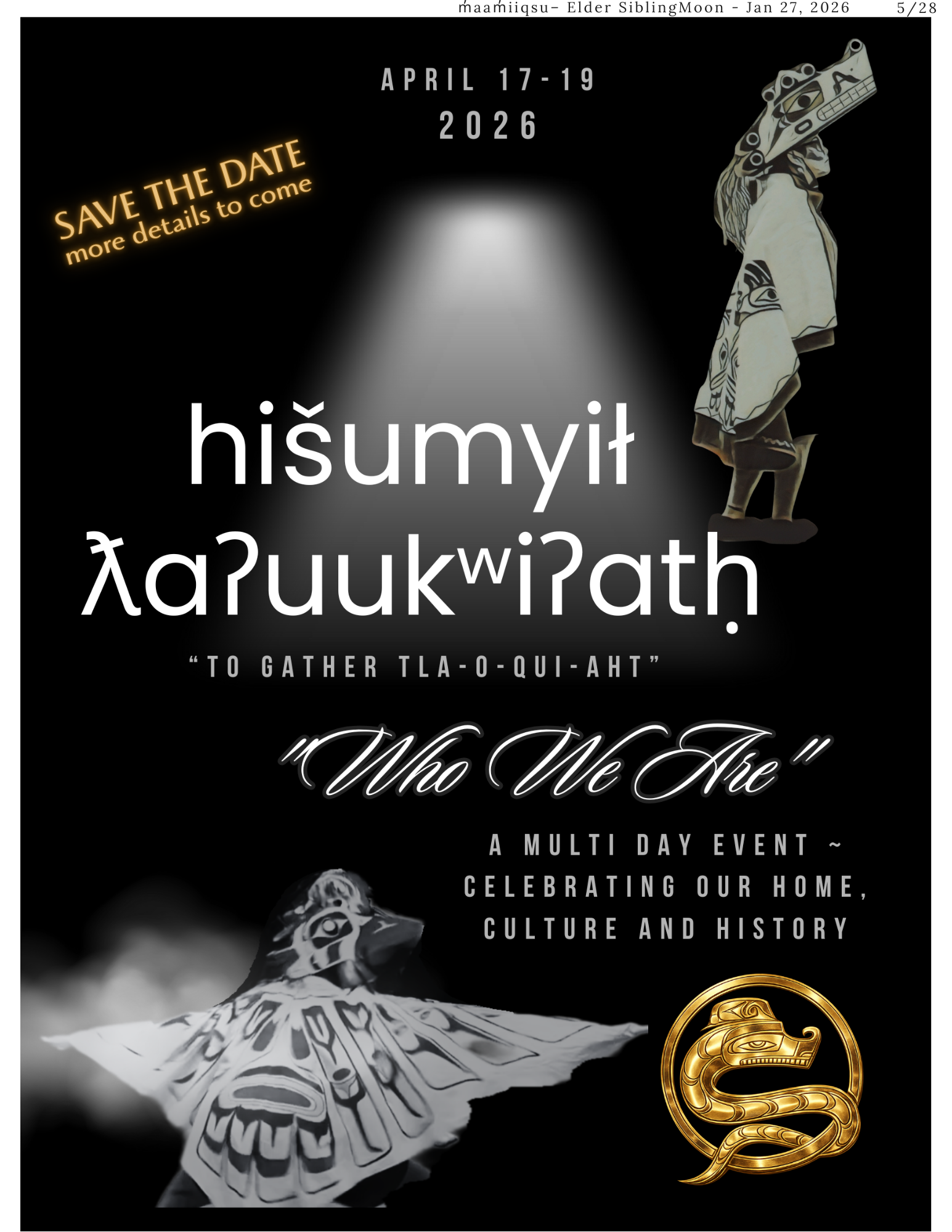 hišumyił ƛaʔuukʷiʔatḥ "To Gather Tla-o-qui-aht" — Tla-o-qui-aht First ...