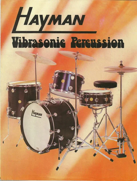 Hayman Vibrasonic Drums — Not So Modern Drummer