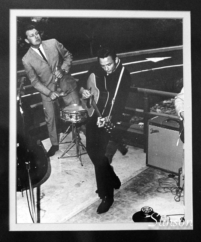 "Fluke" Holland: Drummer for the Man In Black — Not So Modern Drummer