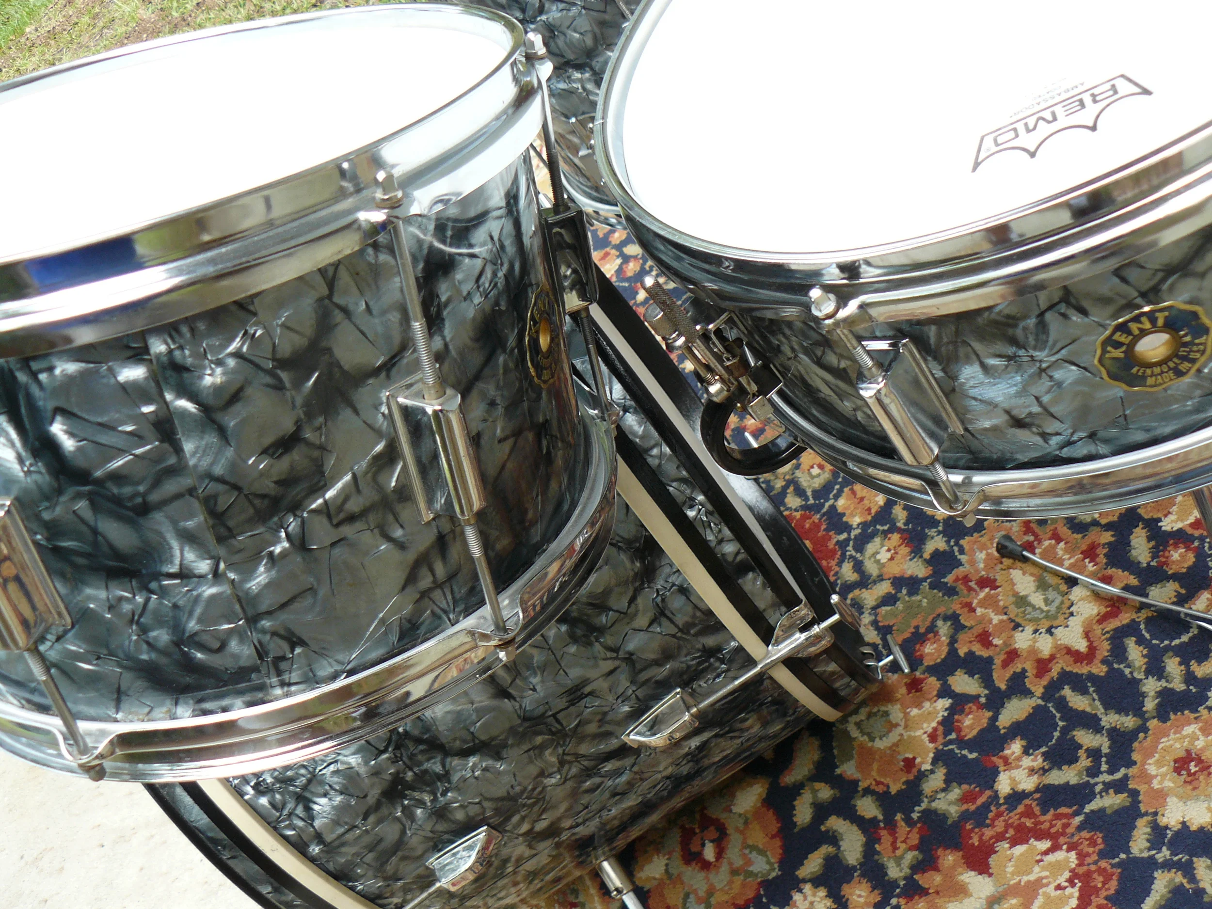 1960s E.W. Kent set — Not So Modern Drummer