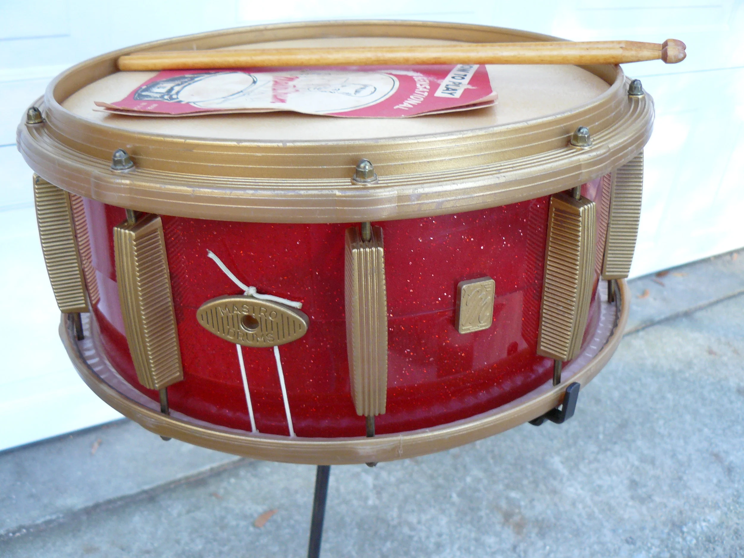 1960s Mastro Plastic Snare Drum Kit — Not So Modern Drummer