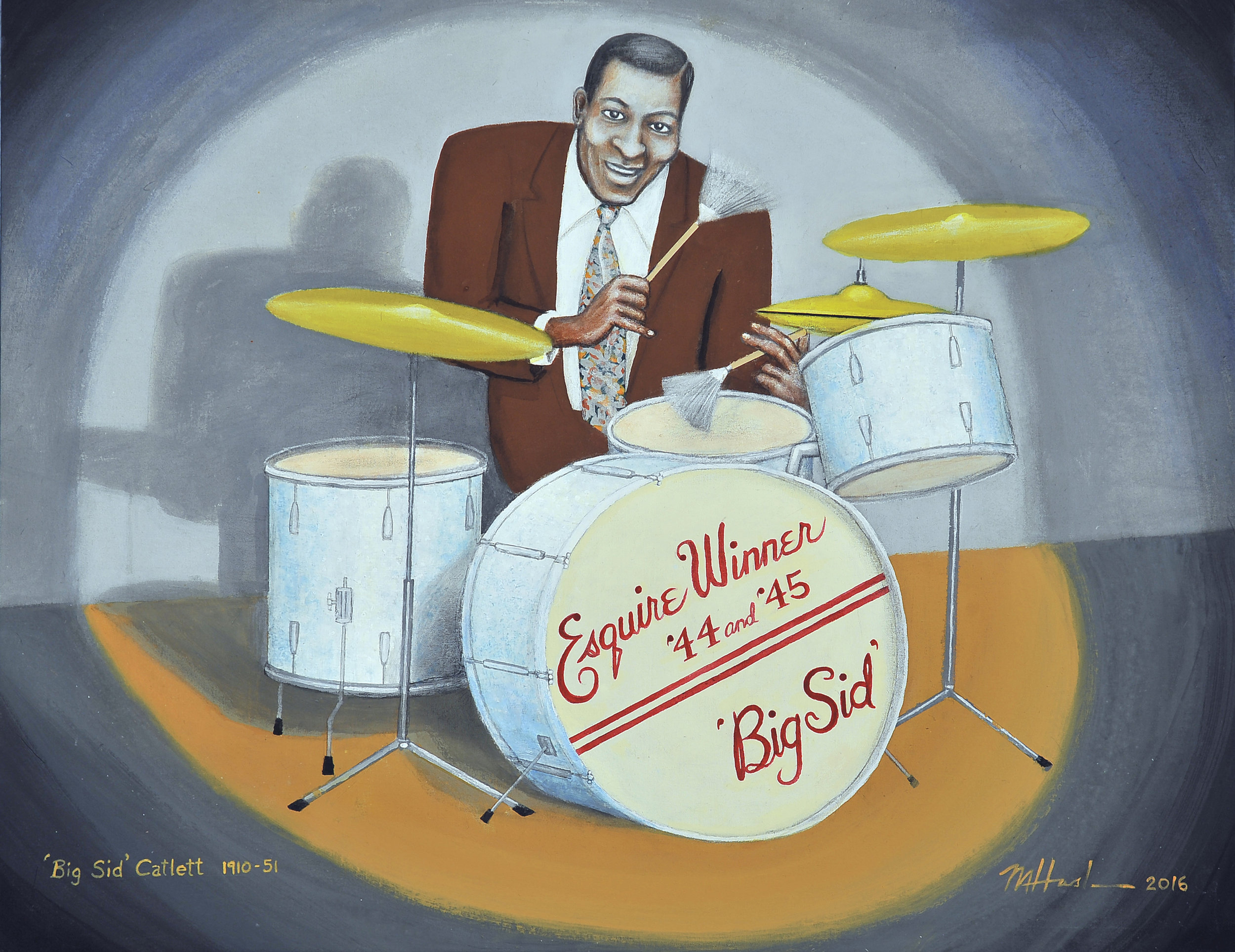 Art prints of famous drummers and drums — Not So Modern Drummer