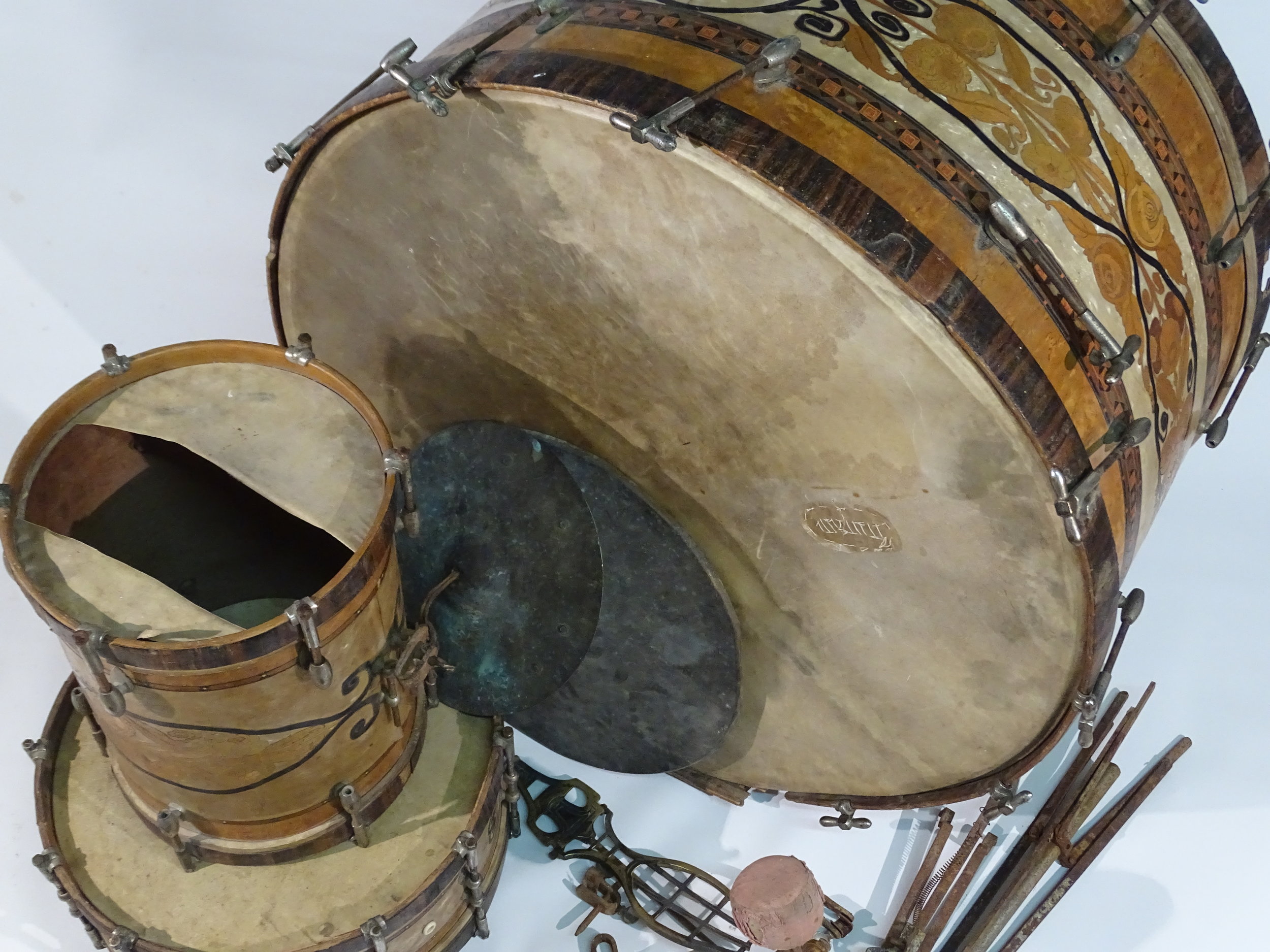 Imperator Mondus 1920s drum set - Ultra rare French instrument — Not So ...