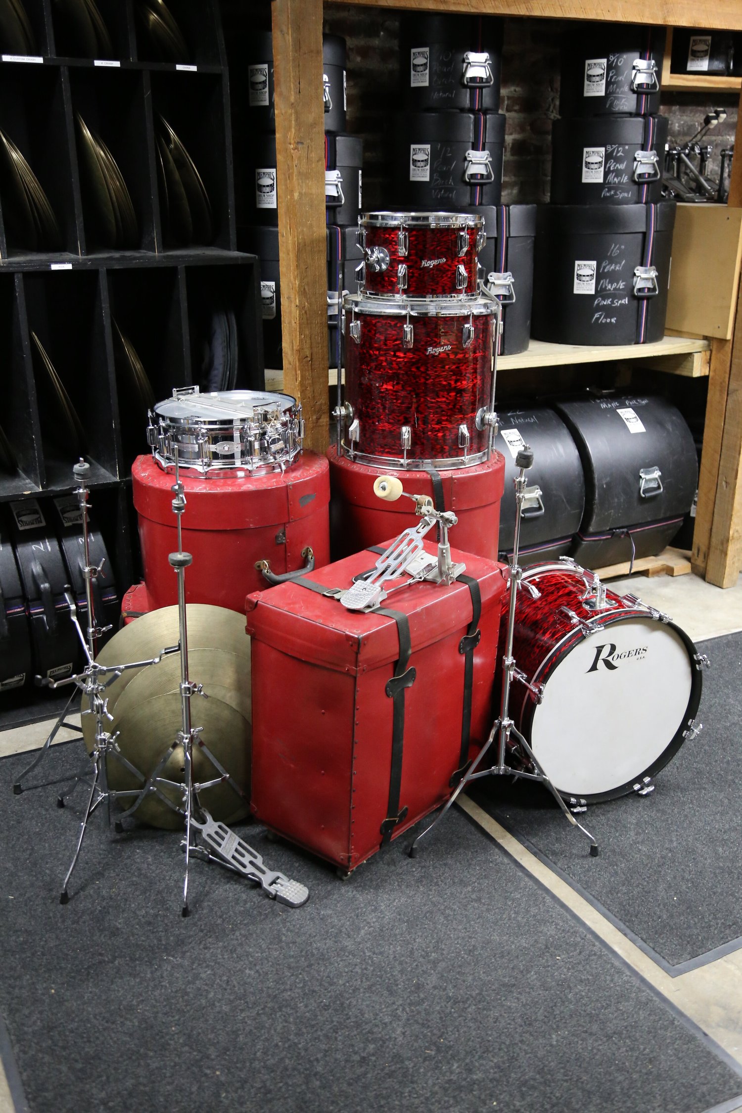 Immaculate Rogers kit found in an old barn — Not So Modern Drummer