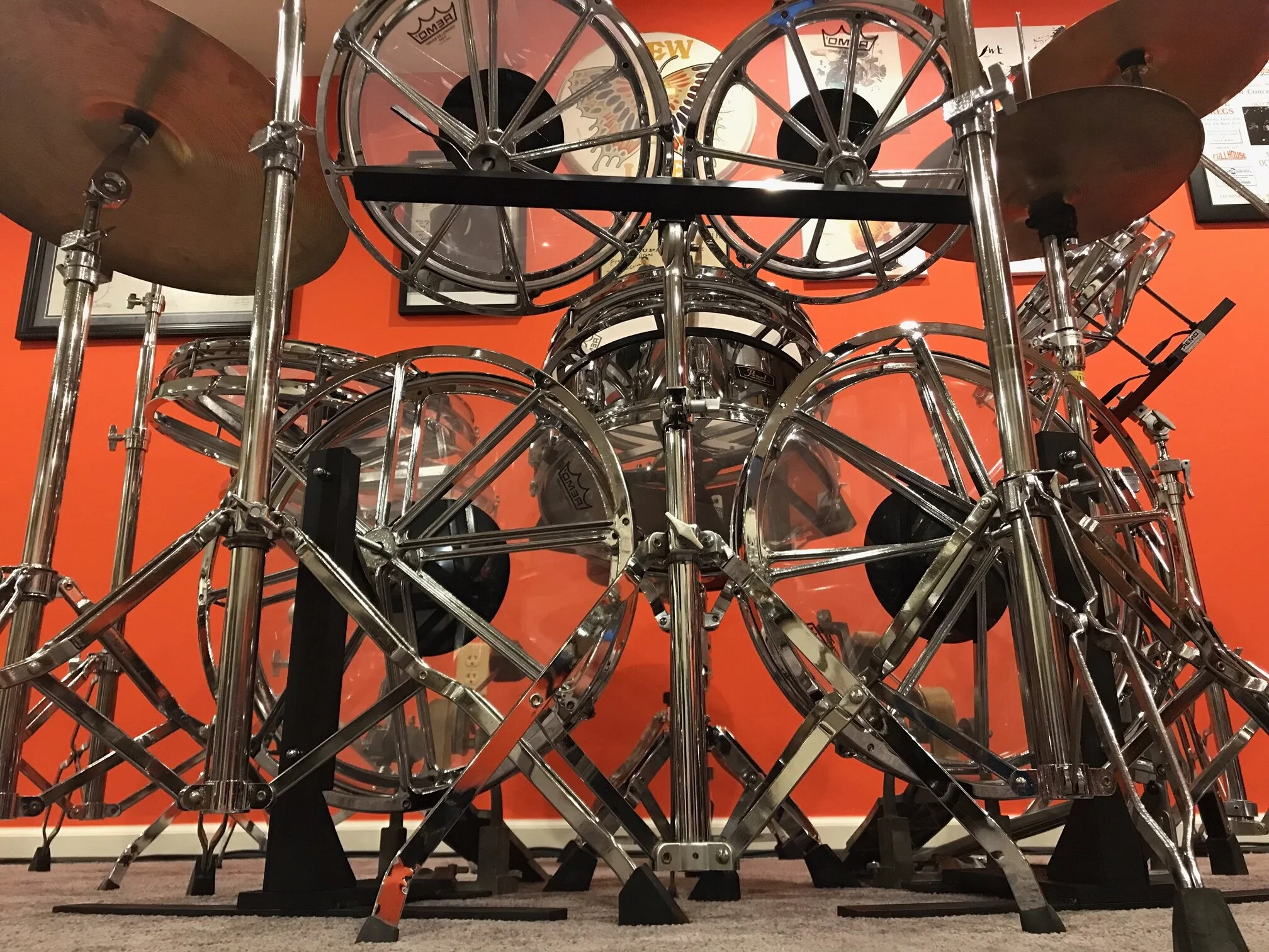 Vintage Chrome Roto Tom Set: A Dream Realized — Not So Modern Drummer
