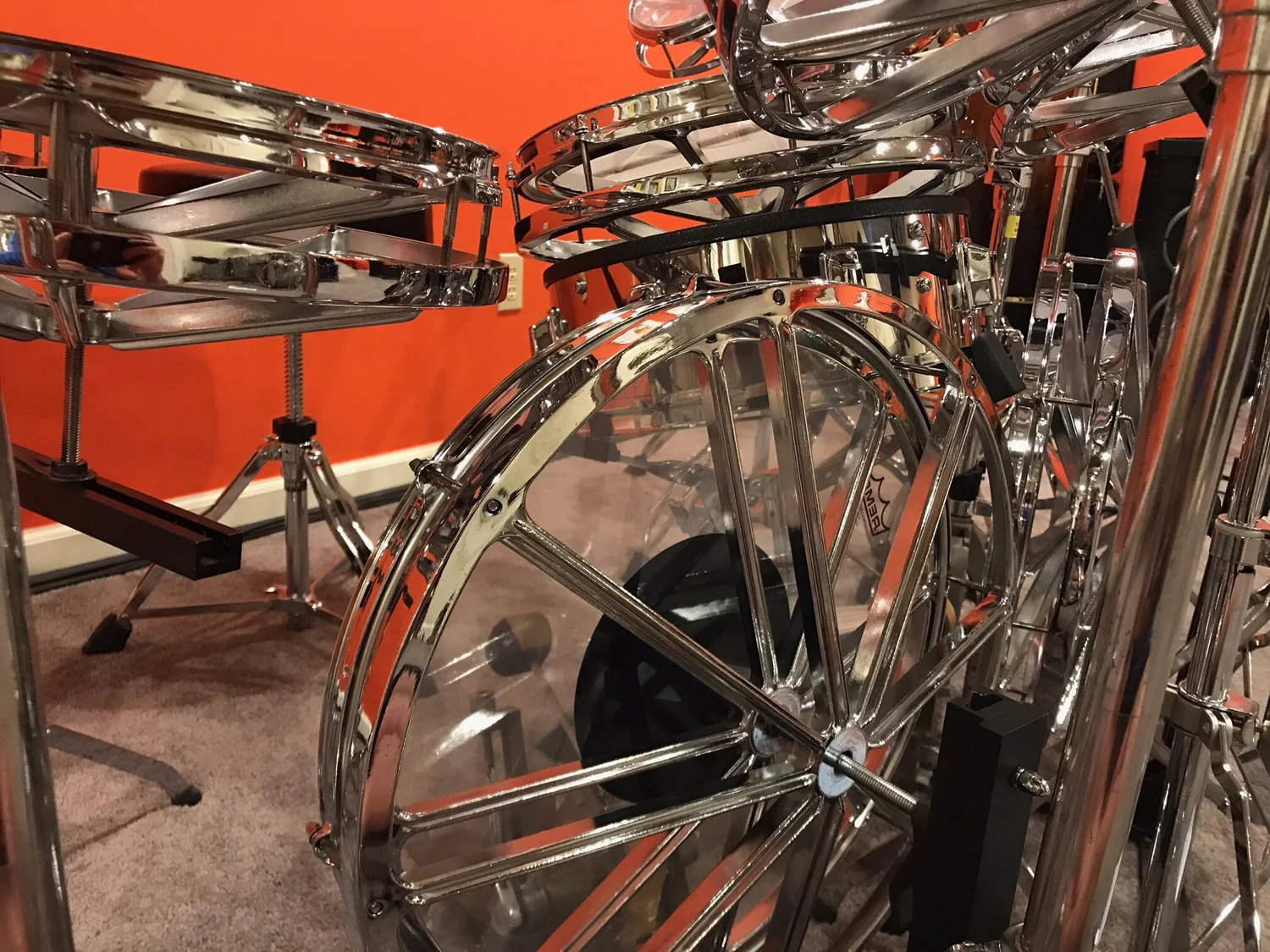 Vintage Chrome Roto Tom Set: A Dream Realized — Not So Modern Drummer