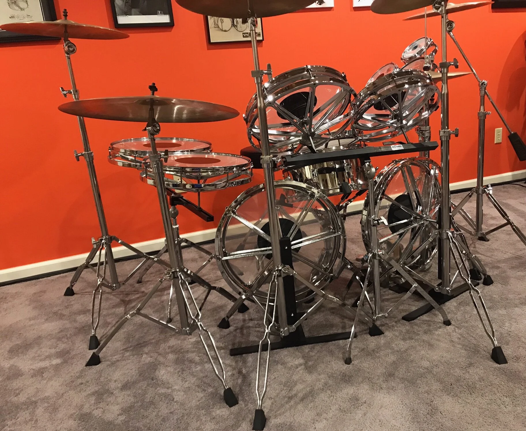 Vintage Chrome Roto Tom Set: A Dream Realized — Not So Modern Drummer