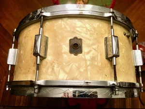 1938 Leedy Broadway with Rare 4 Point Strainer — Not So Modern Drummer