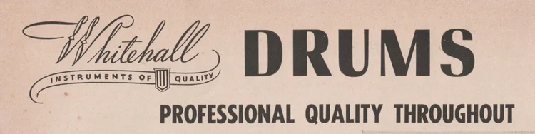 The History of WhiteHall Drums by Marc Patch — Not So Modern Drummer