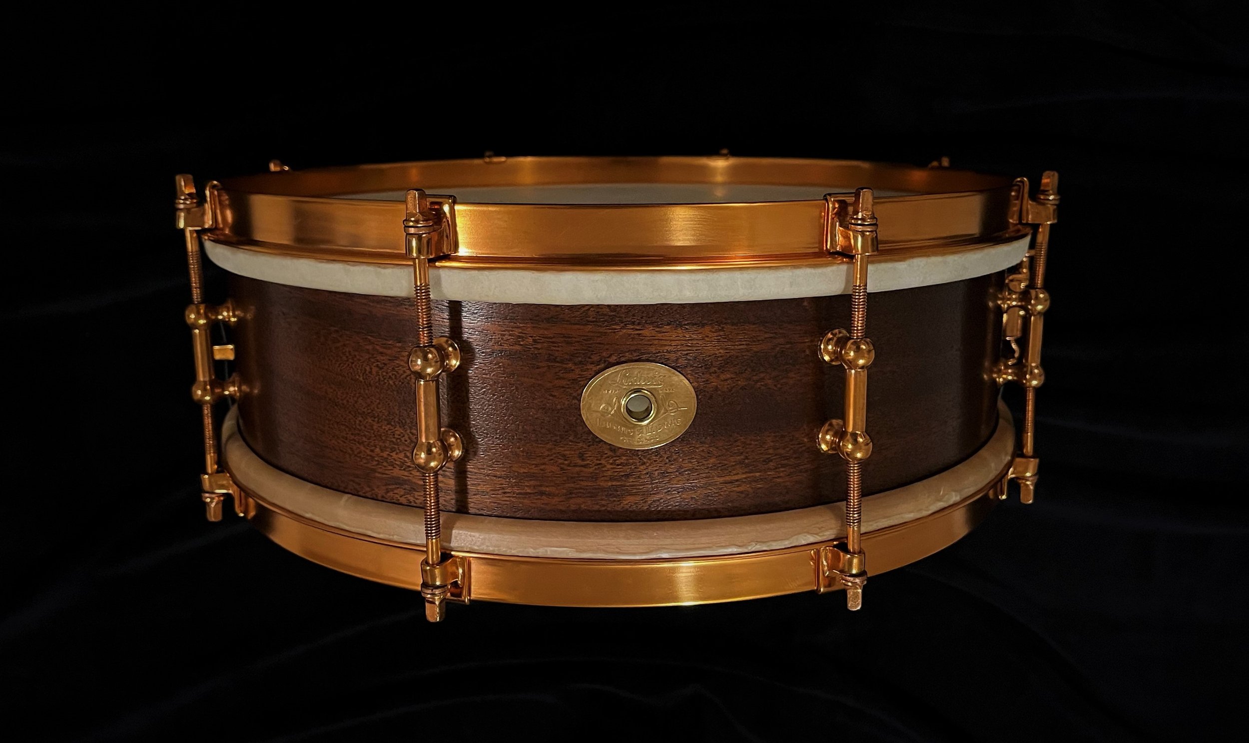 1920s Ludwig & Ludwig Wood Shell Separate Tension Snare Drum — Not So ...