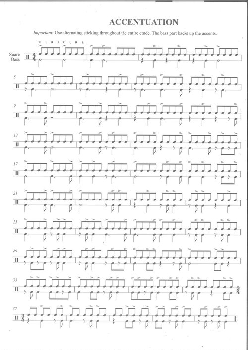 Putting The Accents on Accents — Not So Modern Drummer