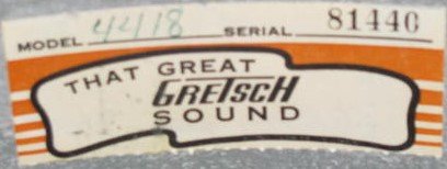 Model Numbers in Vintage Gretsch Drums — Not So Modern Drummer