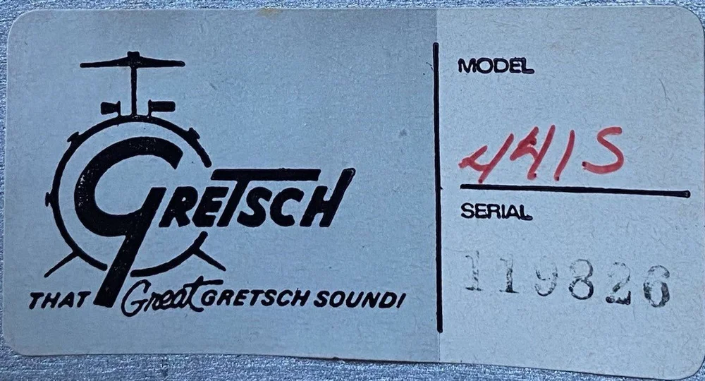Model Numbers in Vintage Gretsch Drums — Not So Modern Drummer