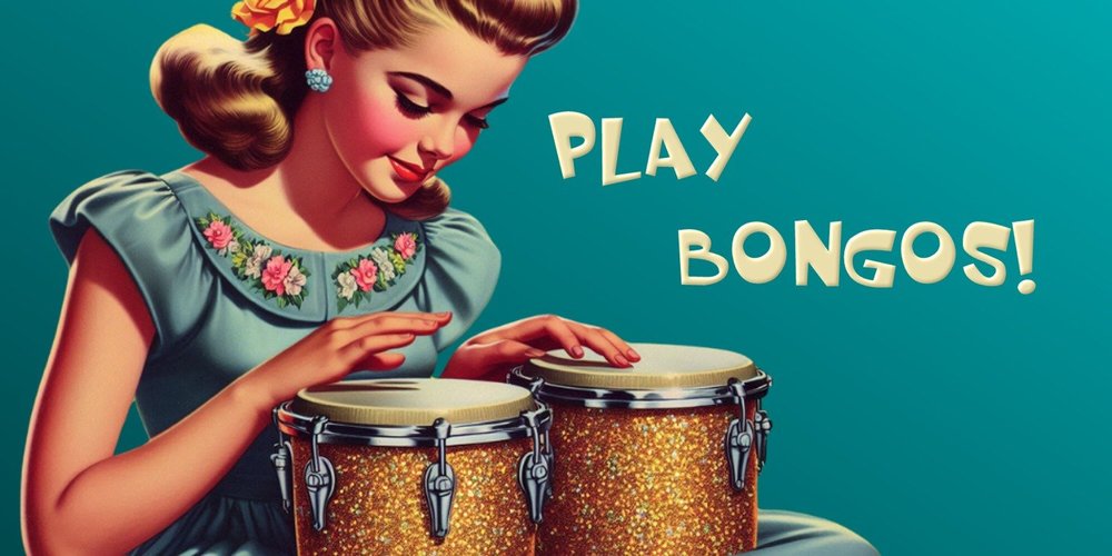 Vintage MIJ Bongos — Not So Modern Drummer