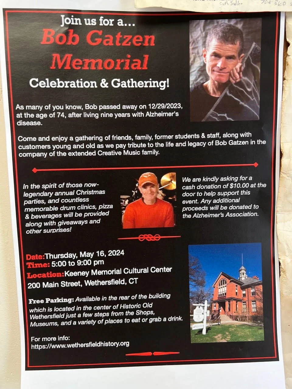 Bob Gatzen Memorial — Not So Modern Drummer