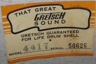 Model Numbers in Vintage Gretsch Drums — Not So Modern Drummer
