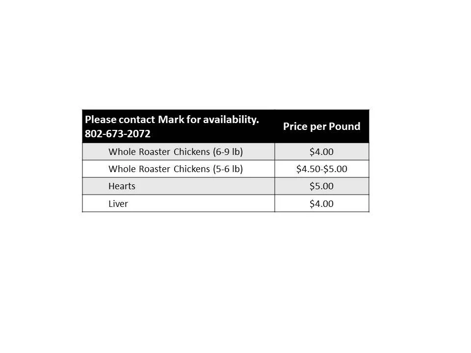 Chicken — MKVT Farm