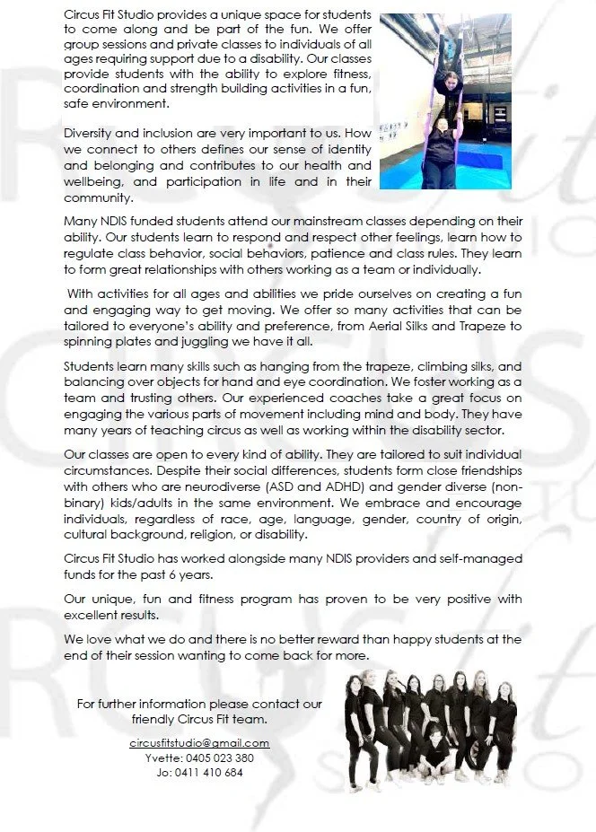 All~Ability~ Circus — Circus Fit Studio