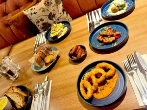 Dining at The Forge — The Forge Inn
