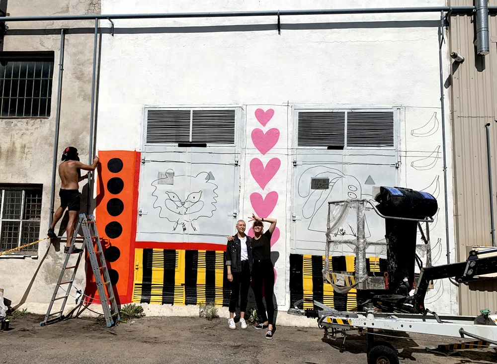 Loftas Fest Vilnius Wall — Egle Zvirblyte