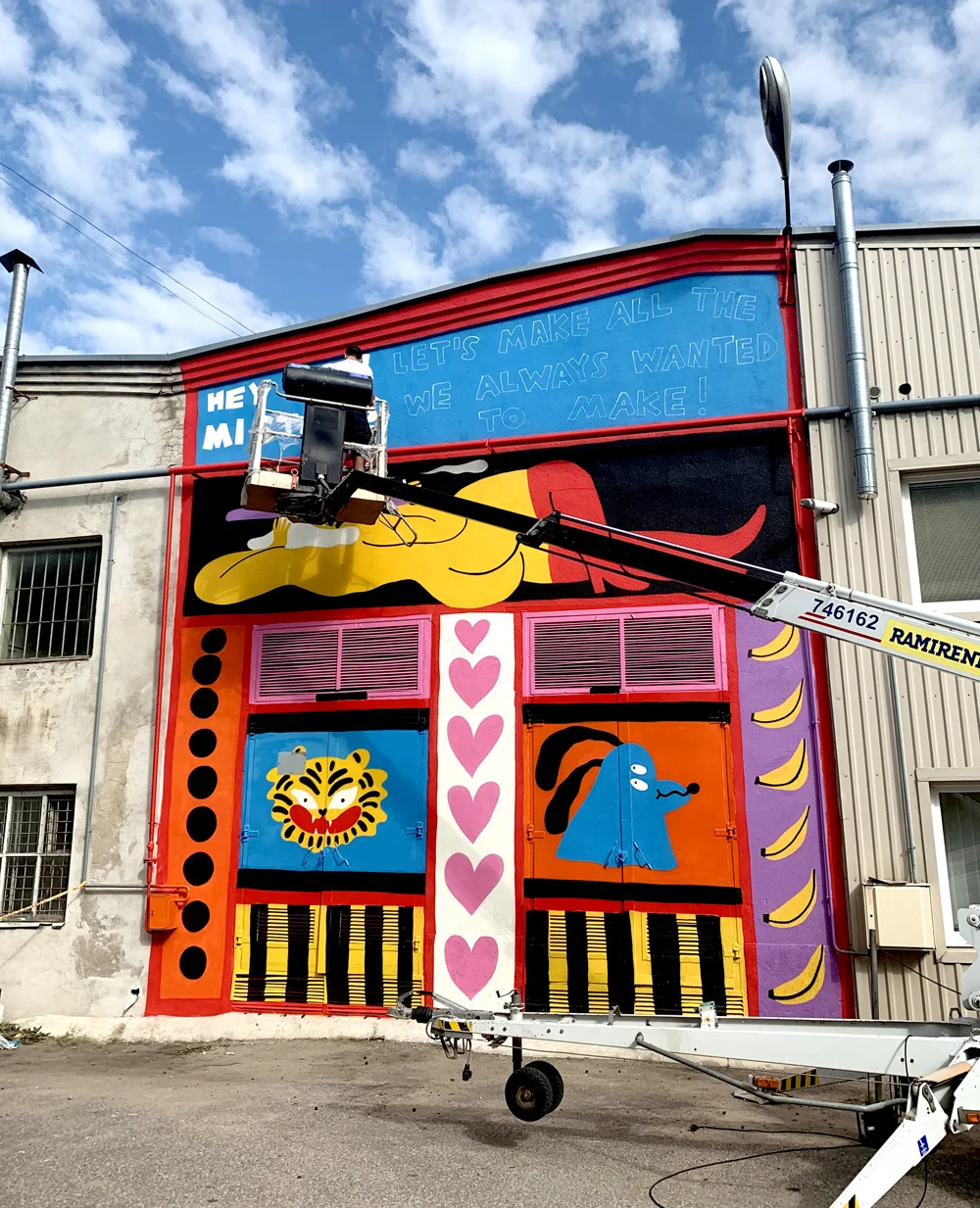 Loftas Fest Vilnius Wall — Egle Zvirblyte