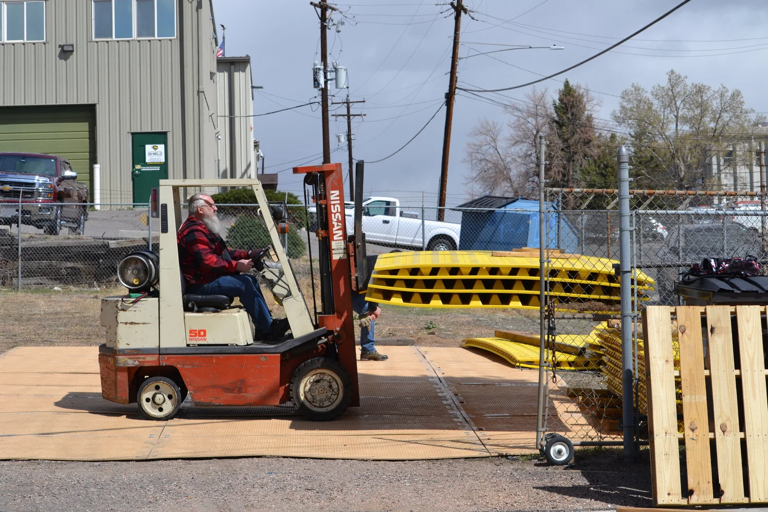 Ground Protection Mats — FODS Trackout Control System