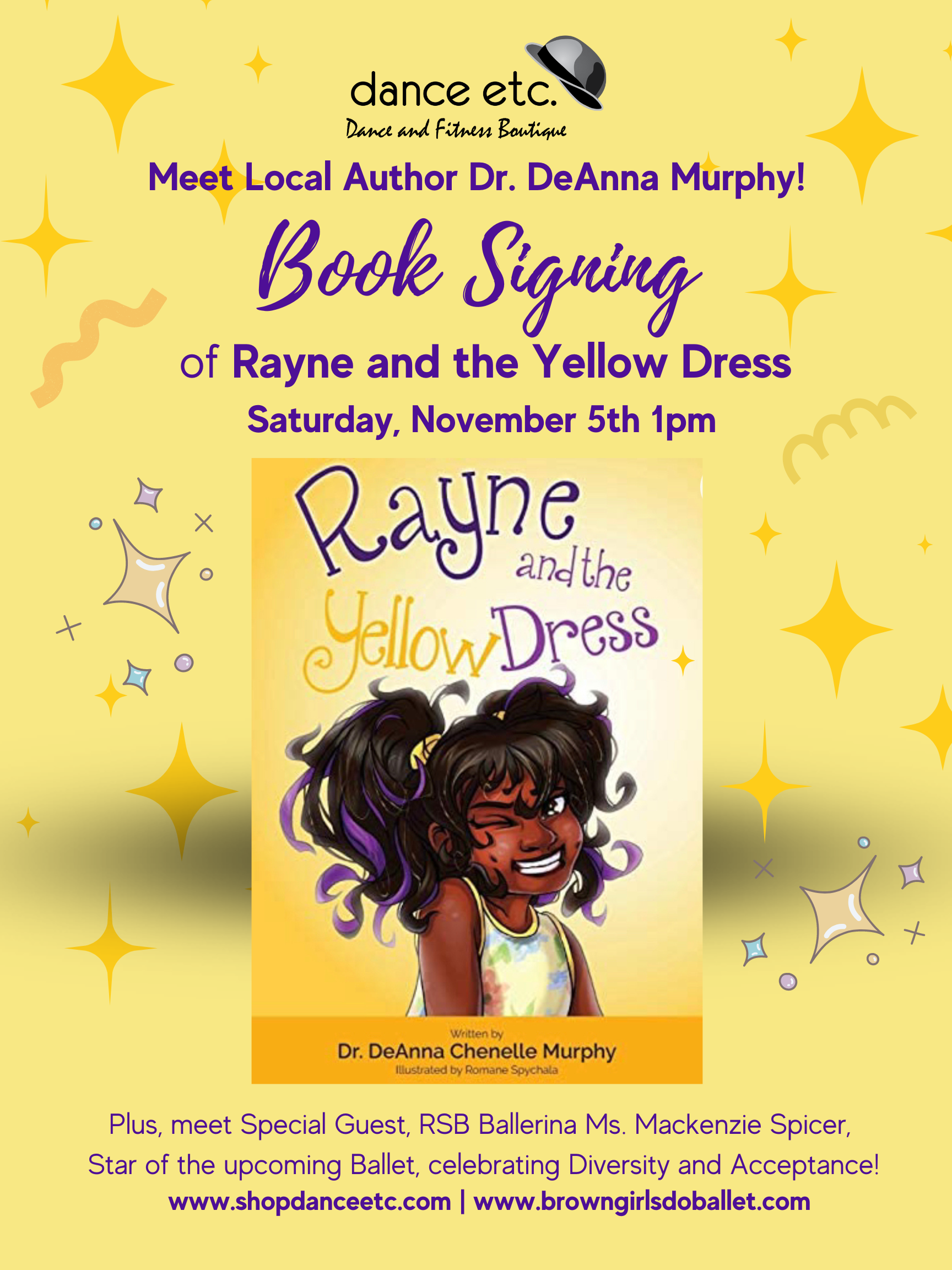 Book Reading and Signing- Raleigh, NC — Brown Girls Do Ballet®