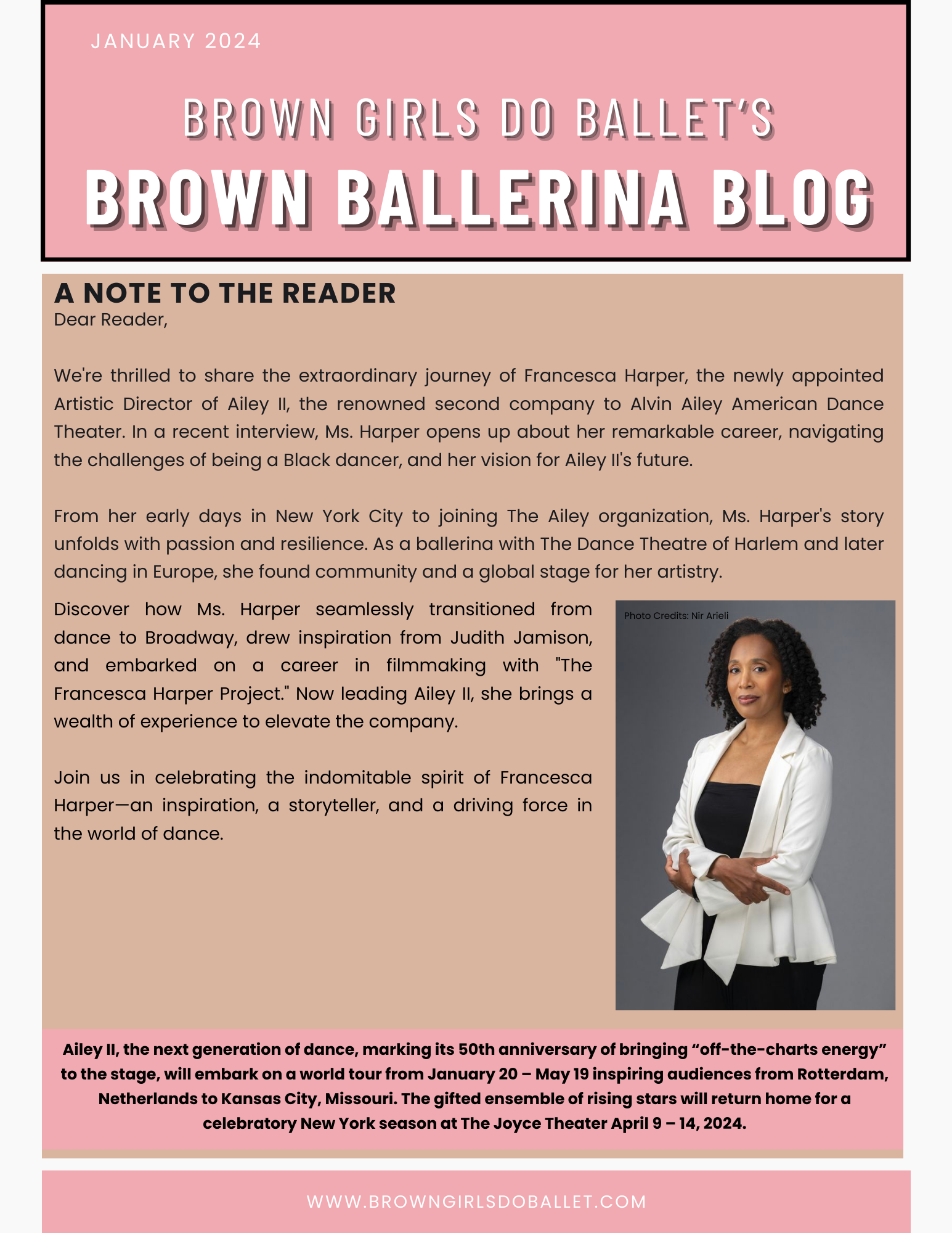 Francesca Harper — Brown Girls Do Ballet®