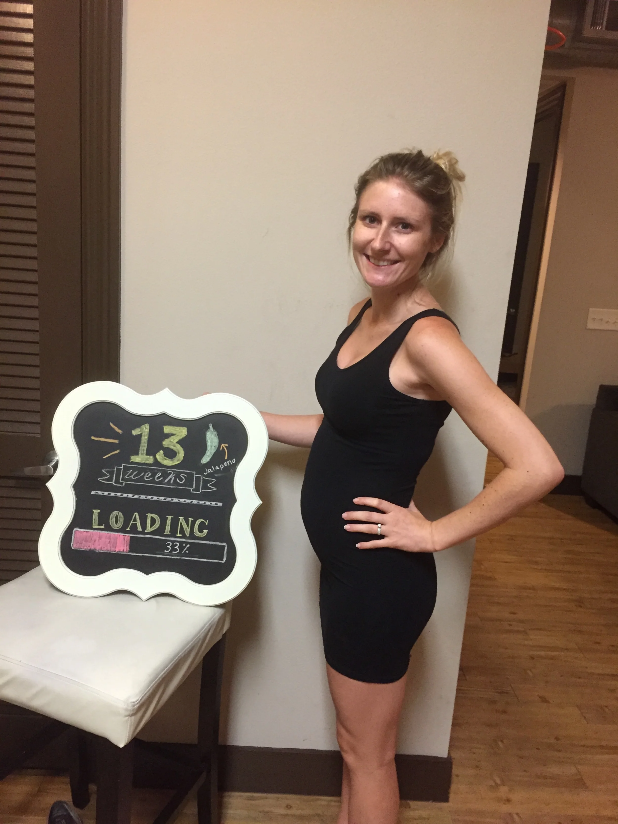 Week 12 13 Belly Pics The Overwhelmed Mommy
