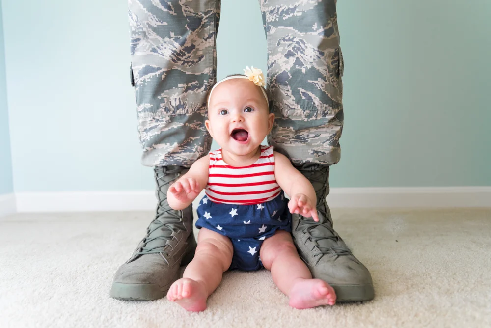 Military Baby Photos at Six Months Young — Jenn Hallak