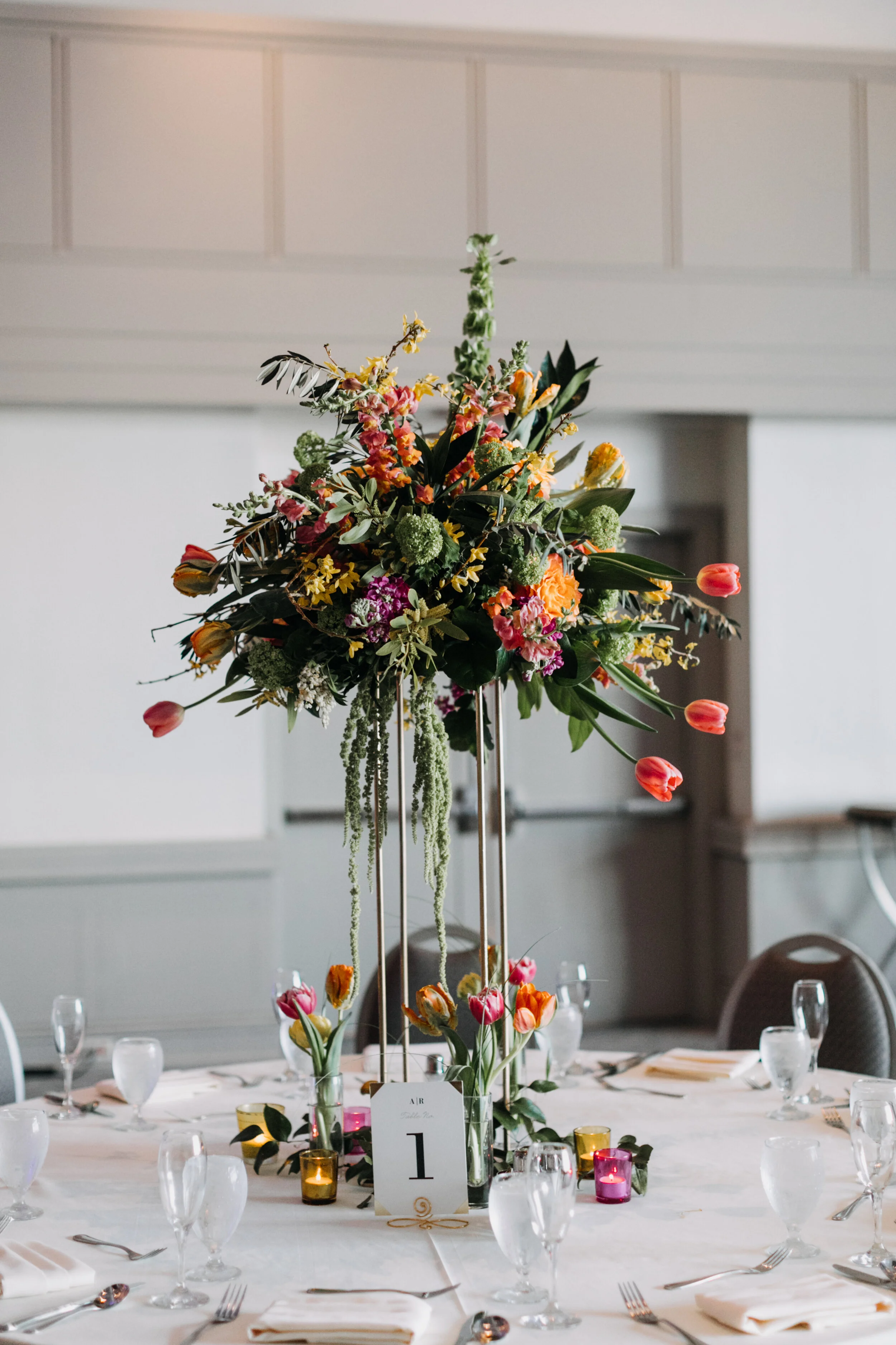 Centerpiece — A Garden Party