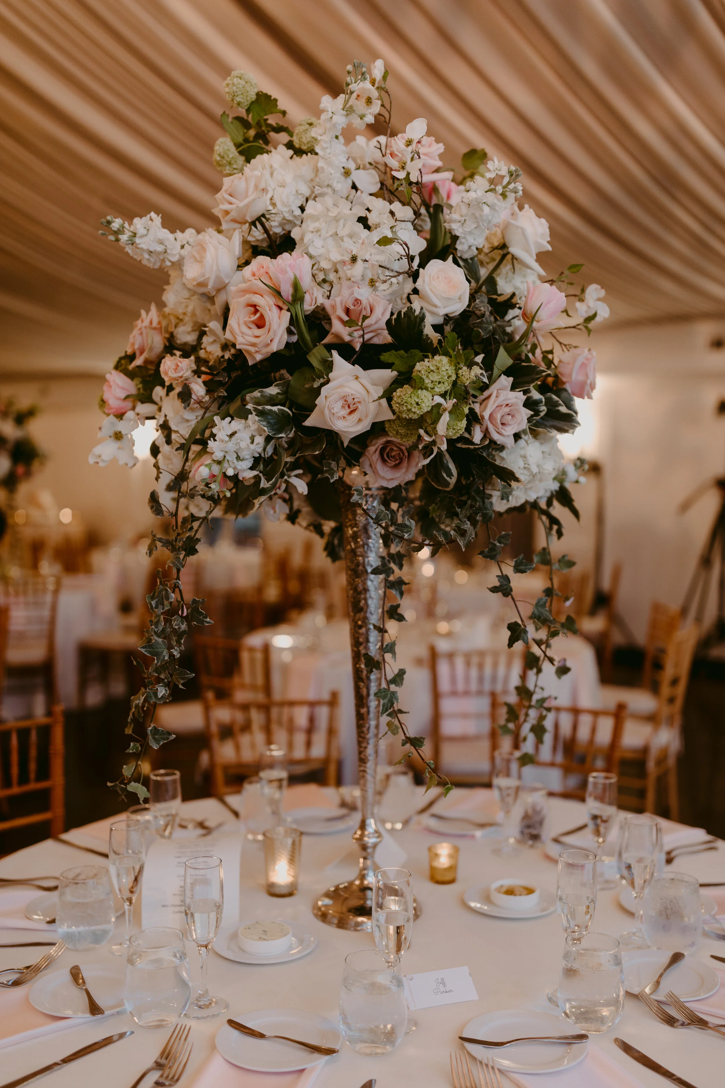 Centerpiece — A Garden Party