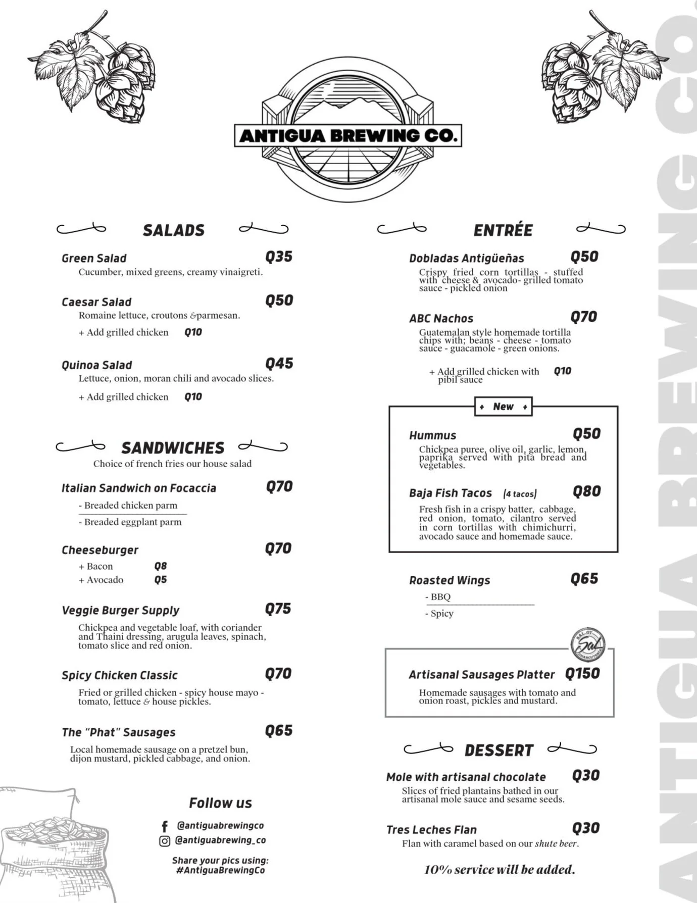 Beer & Food — Antigua Brewing Company