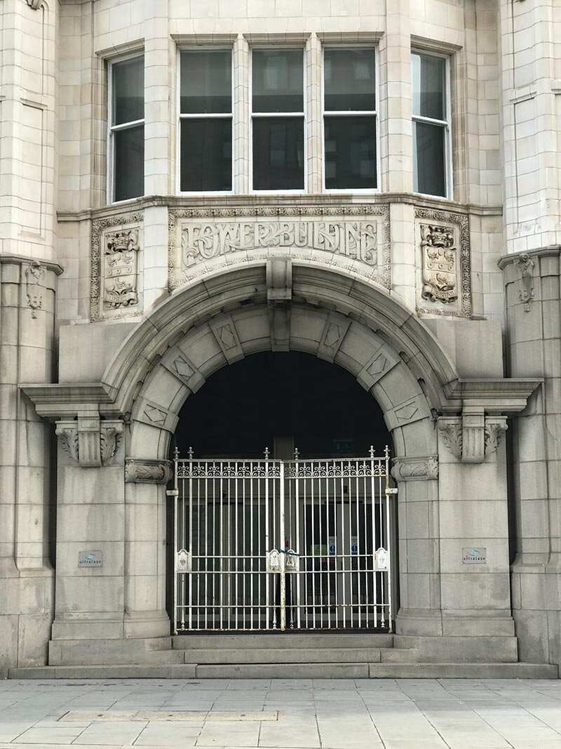 Tower Building, Liverpool — Darwen Terracotta and Faience