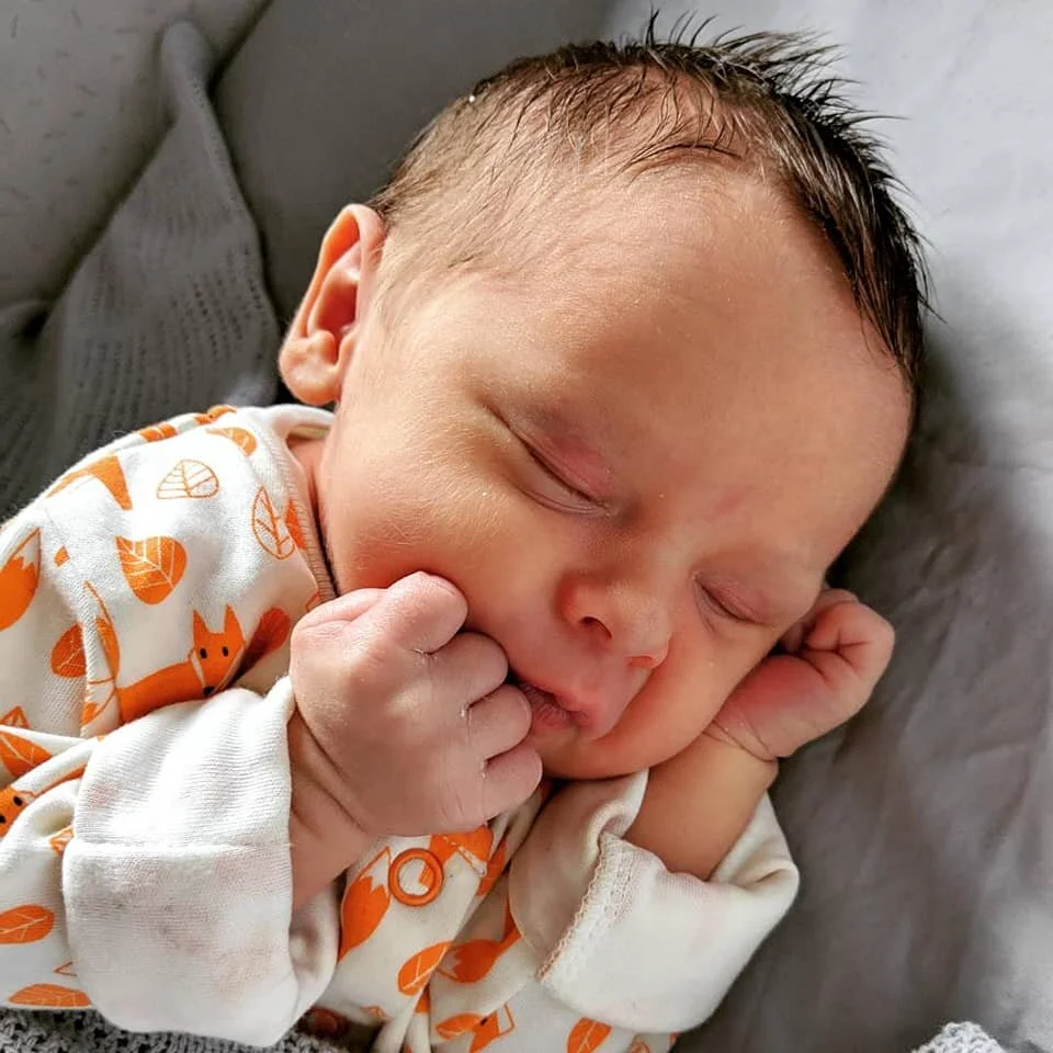 Birth story - Lucy and baby Rufus